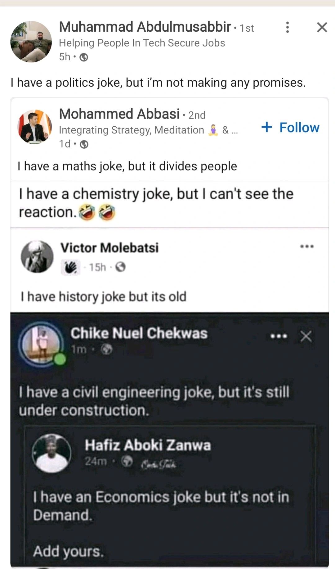 Mariem Jabloun on LinkedIn: I have a Java joke, but it's not compiling Mariem Jabloun on LinkedIn: I have a Java joke, but it's not compiling