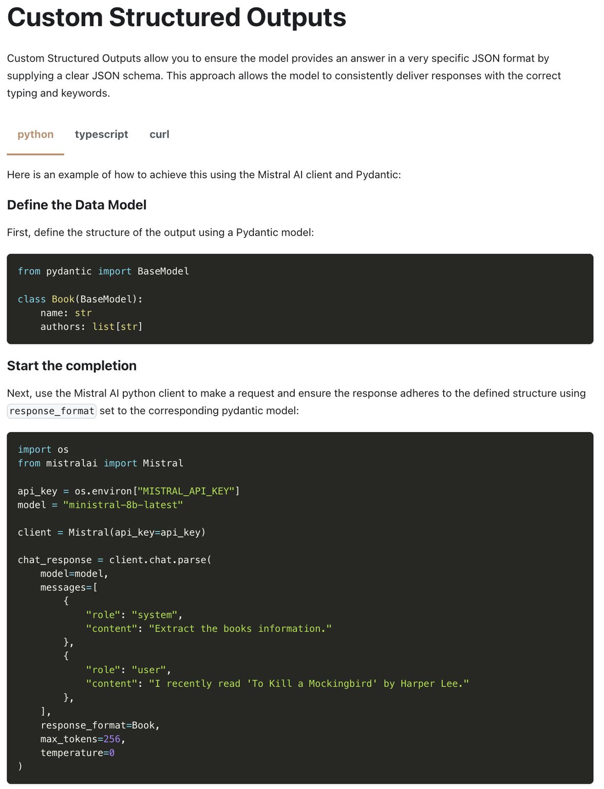 Sophia Yang, Ph.D. on LinkedIn: Introducing Mistral AI Structured ... Sophia Yang, Ph.D. on LinkedIn: Introducing Mistral AI Structured ...
