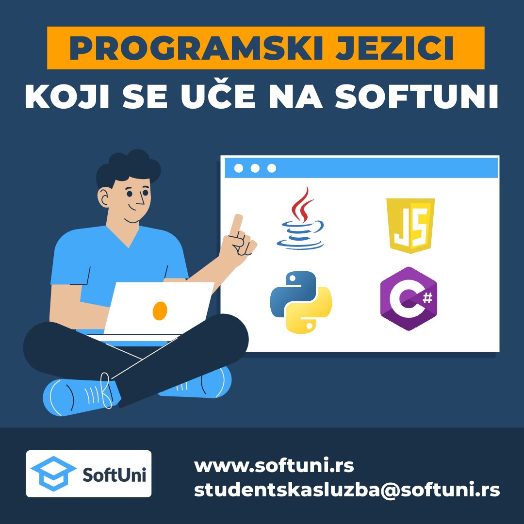 SoftUni Srbija on LinkedIn: #softuni #edukacija #java #javascript # ... SoftUni Srbija on LinkedIn: #softuni #edukacija #java #javascript # ...