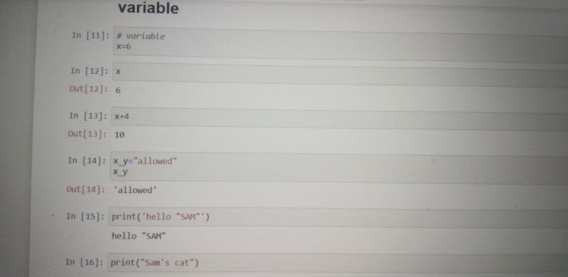Mohammed Irfan Mohammed Irfan on LinkedIn: #python #variables Mohammed Irfan Mohammed Irfan on LinkedIn: #python #variables