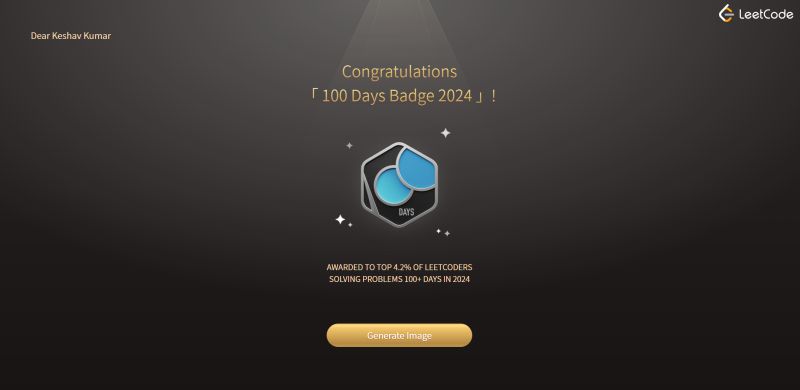 Keshav Kumar on LinkedIn: #leetcode #100days #codingjourney #techgrowth ... Keshav Kumar on LinkedIn: #leetcode #100days #codingjourney #techgrowth ...