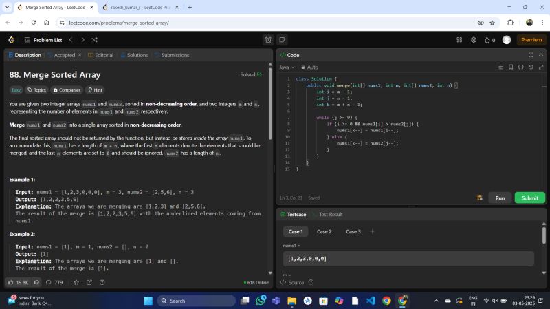 #dsa #100daysofcode #problemsolving #dailydsachallenge #java # ... #dsa #100daysofcode #problemsolving #dailydsachallenge #java # ...