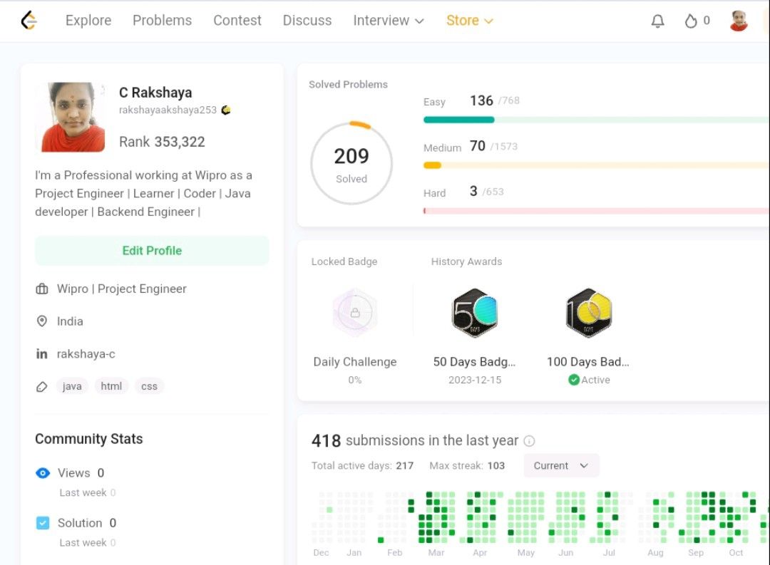 #100daysbadge #50daysbadge #leetcode #codingchallenge #coding #java ... #100daysbadge #50daysbadge #leetcode #codingchallenge #coding #java ...