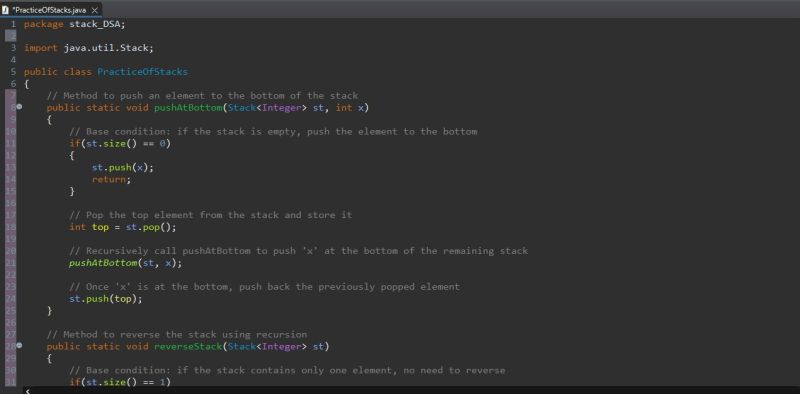 Udit Namdev on LinkedIn: #dsa #java #coding #stack #recursion ... Udit Namdev on LinkedIn: #dsa #java #coding #stack #recursion ...