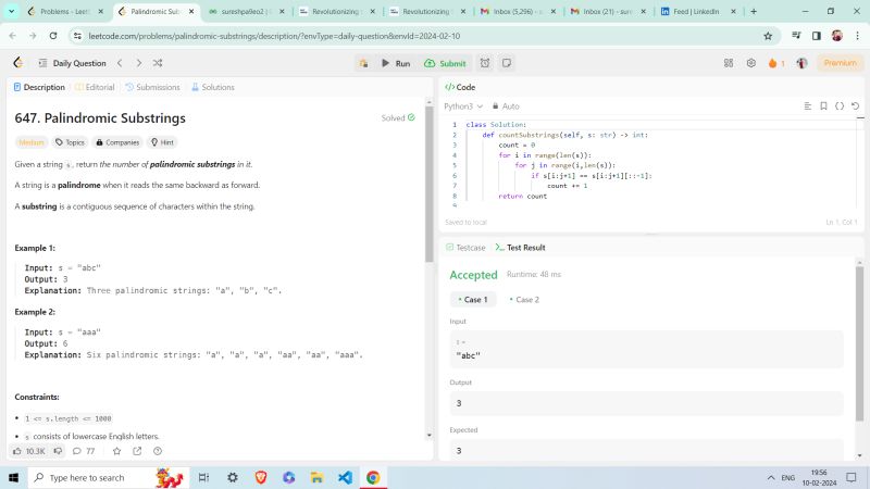 Suresh Paila on LinkedIn: #leetcode #codingchallenge Suresh Paila on LinkedIn: #leetcode #codingchallenge