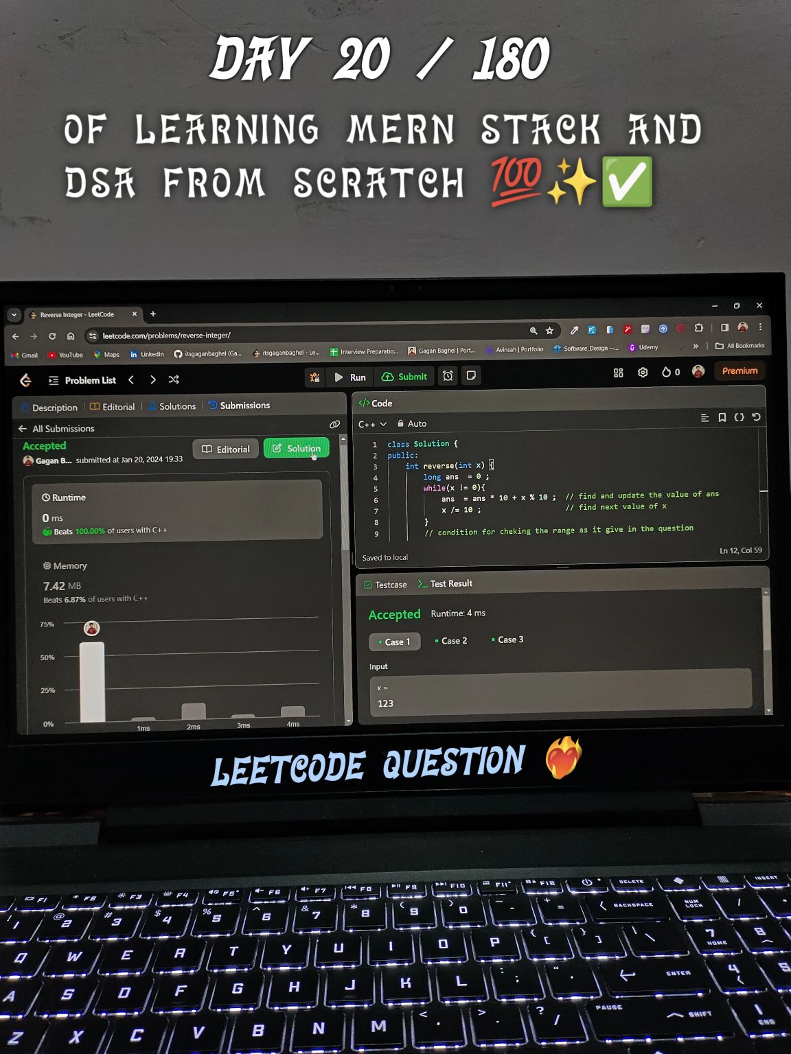 Gagan Baghel on LinkedIn: #180daysofcode #180daysofdsa ... Gagan Baghel on LinkedIn: #180daysofcode #180daysofdsa ...