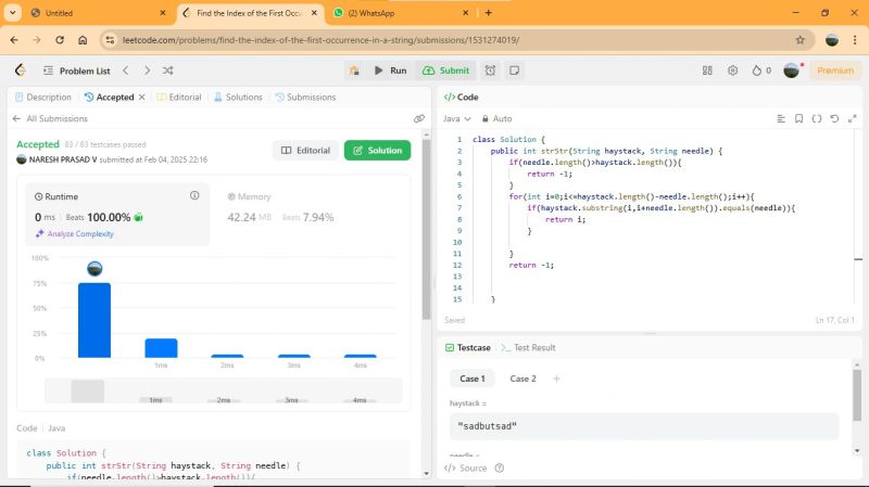 #100daysofleetcode #leetcode #java #codingjourney #problemsolving ... #100daysofleetcode #leetcode #java #codingjourney #problemsolving ...