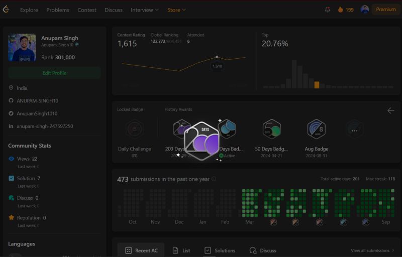 Anupam Singh on LinkedIn: #codingchallenge #leetcode # ... Anupam Singh on LinkedIn: #codingchallenge #leetcode # ...