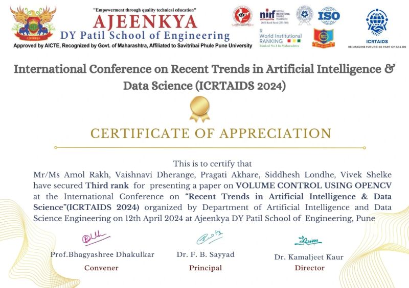 Pragati Akhare on LinkedIn: #icrtaids2024 #ai #datascience #innovation ... Pragati Akhare on LinkedIn: #icrtaids2024 #ai #datascience #innovation ...