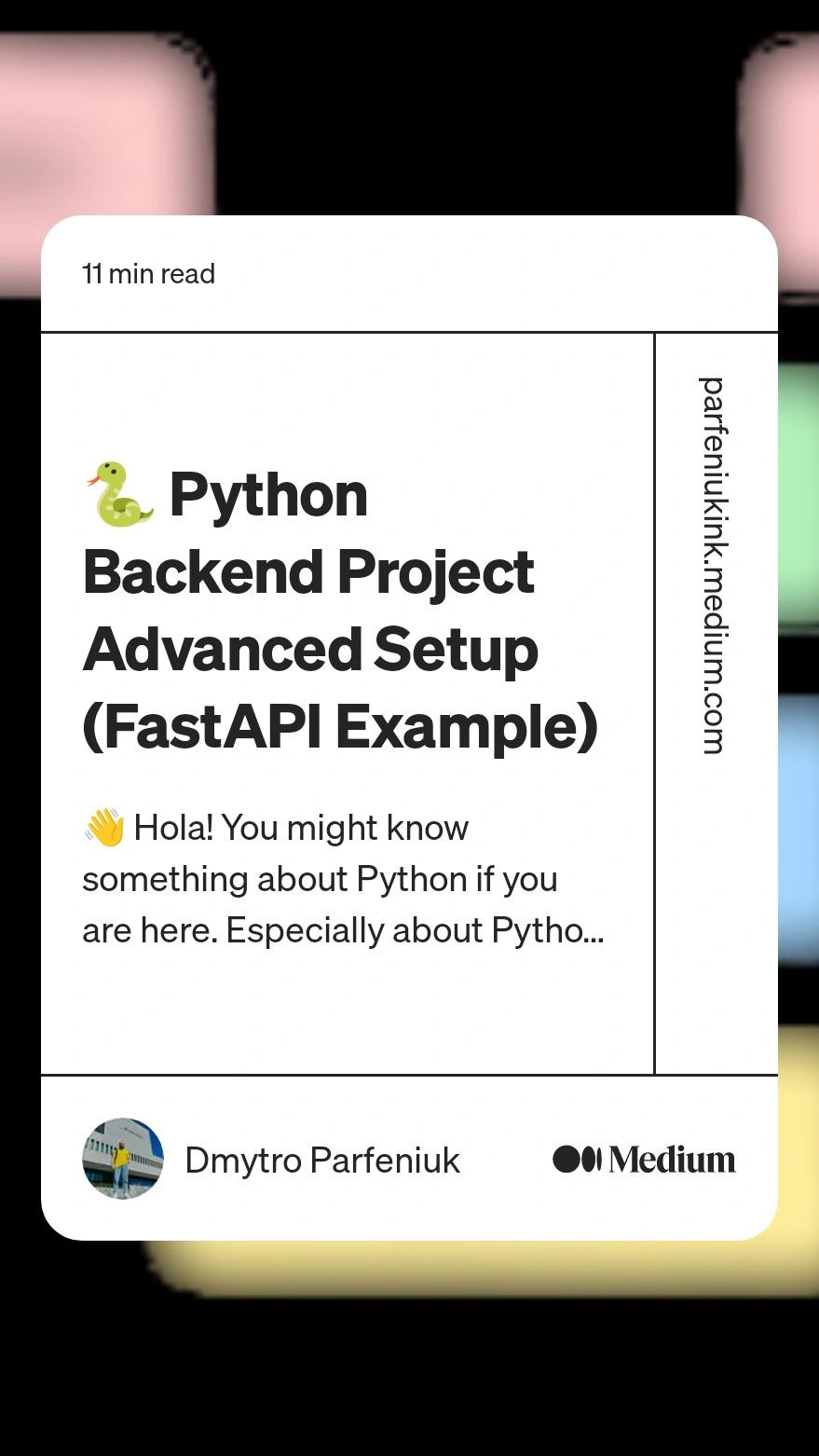 Antony Arevalo on LinkedIn: #backend #python Antony Arevalo on LinkedIn: #backend #python