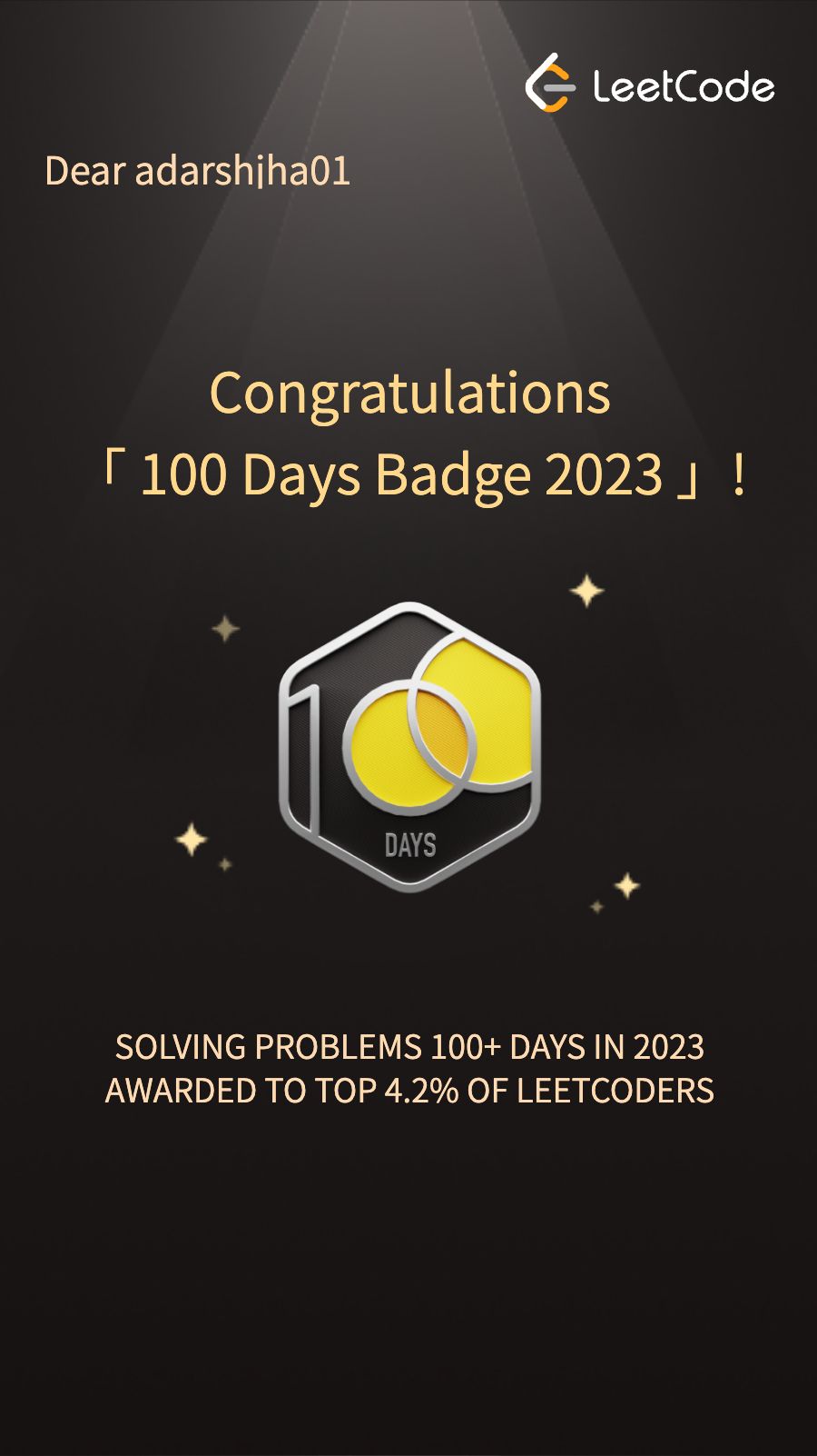 Adarsh Jha on LinkedIn: #leetcode #codingjourney #100dayschallenge # ... Adarsh Jha on LinkedIn: #leetcode #codingjourney #100dayschallenge # ...