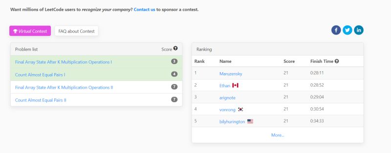Vyom Goyal on LinkedIn: #leetcode #cp #competitive Vyom Goyal on LinkedIn: #leetcode #cp #competitive