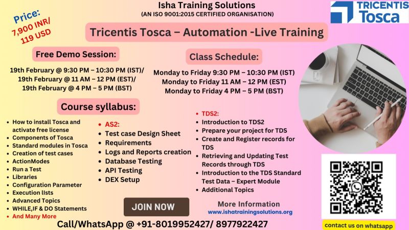 isha shaheda on LinkedIn: #tosca #tricentis #automation # ... isha shaheda on LinkedIn: #tosca #tricentis #automation # ...