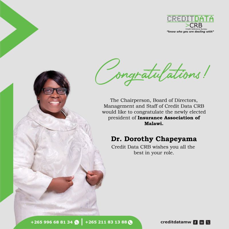 Credit Data CRB on LinkedIn: Congratulations to you dorothy chapeyama ... Credit Data CRB on LinkedIn: Congratulations to you dorothy chapeyama ...