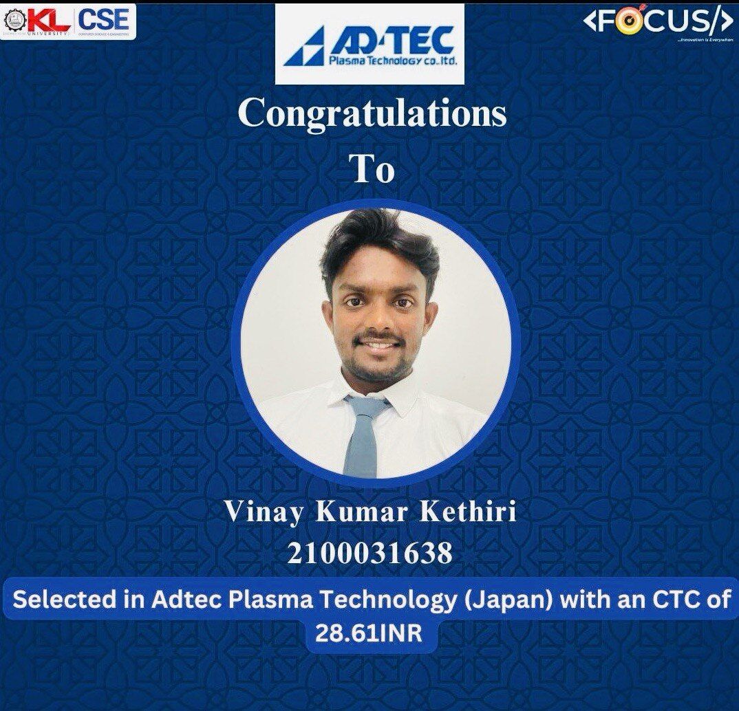 Kethiri Vinay Kumar on LinkedIn: I WANT to share that I have been ... Kethiri Vinay Kumar on LinkedIn: I WANT to share that I have been ...