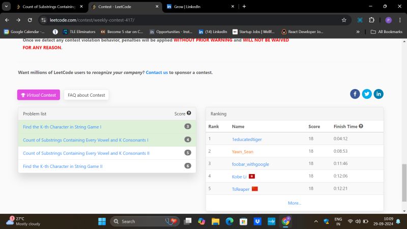 Pawan Kumar Paik on LinkedIn: #leetcode #coding #problemsolving # ... Pawan Kumar Paik on LinkedIn: #leetcode #coding #problemsolving # ...