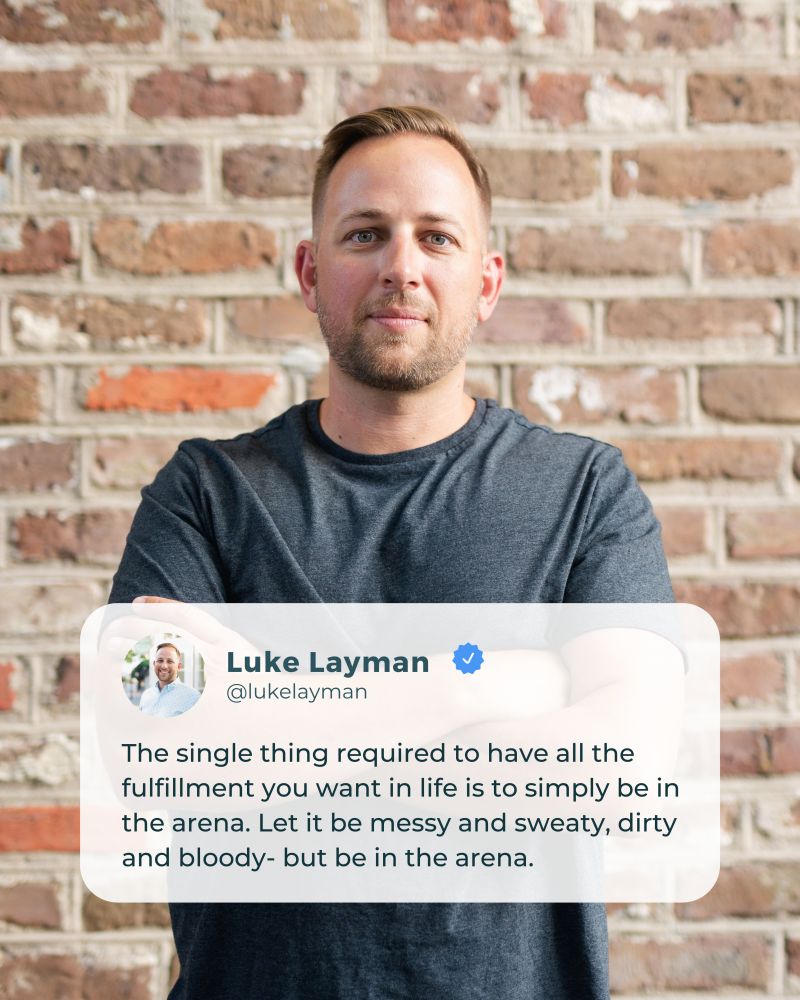 Luke Layman on LinkedIn: The #1 way to have complete fulfillment in ... Luke Layman on LinkedIn: The #1 way to have complete fulfillment in ...