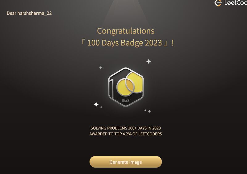 Harsh Sharma on LinkedIn: #leetcode #codingjourney #100daysofcode # ... Harsh Sharma on LinkedIn: #leetcode #codingjourney #100daysofcode # ...