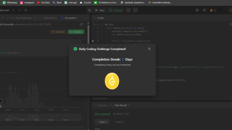 #365daysofcode #codingjourney #leetcodechallenge #leetcodestreak # ... #365daysofcode #codingjourney #leetcodechallenge #leetcodestreak # ...
