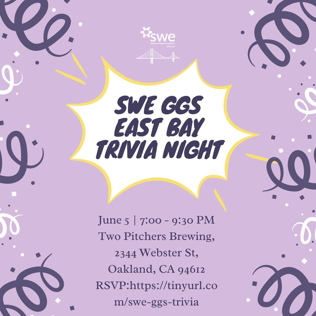 SWE Golden Gate on LinkedIn: Join Golden Gate SWE for a trivia night at ... SWE Golden Gate on LinkedIn: Join Golden Gate SWE for a trivia night at ...