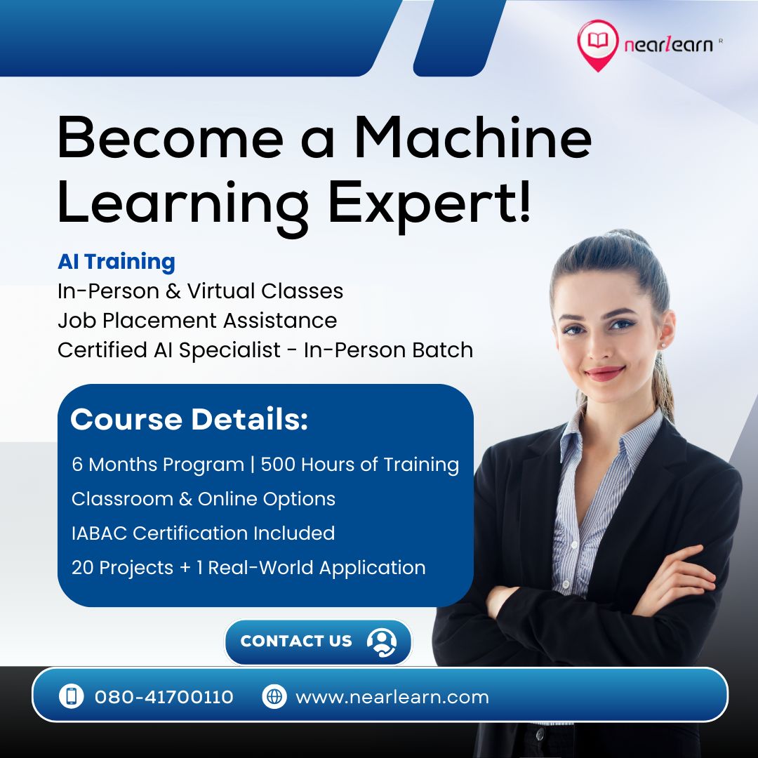 NearLearn on LinkedIn: #machinelearning #ai #careerboost #certification NearLearn on LinkedIn: #machinelearning #ai #careerboost #certification
