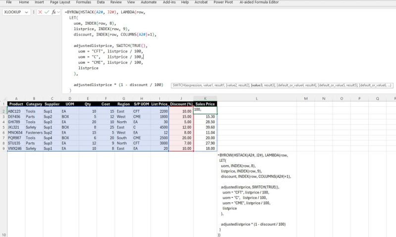 #excel #dynamicarrays #lambda #modernexcel | Calvin (The Cuong) T. #excel #dynamicarrays #lambda #modernexcel | Calvin (The Cuong) T.