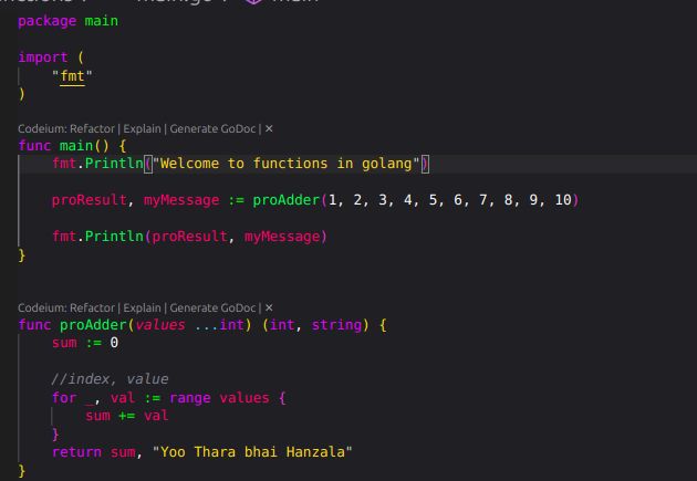 Hanzala Shaikh on LinkedIn: #golang #programming #functions # ... Hanzala Shaikh on LinkedIn: #golang #programming #functions # ...
