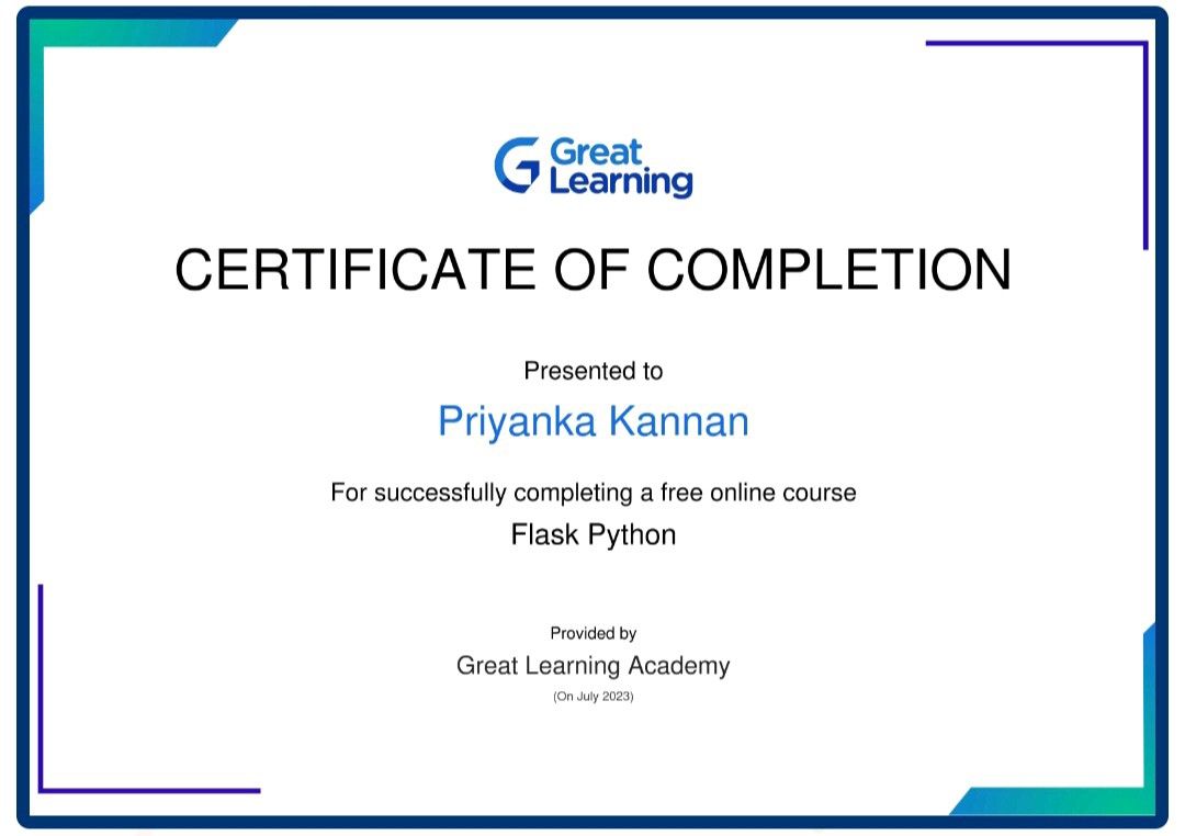 Priyanka kannan on LinkedIn: #python Priyanka kannan on LinkedIn: #python