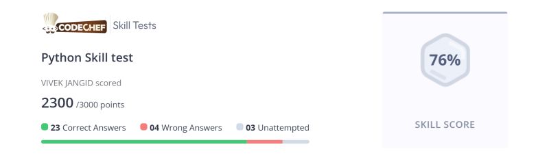 Vivek Jangid on LinkedIn: #python #coding #skilltest # ... Vivek Jangid on LinkedIn: #python #coding #skilltest # ...