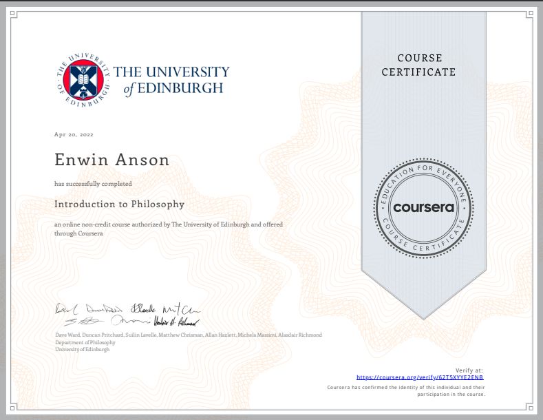 Enwin Anson on LinkedIn: #philosophy #university Enwin Anson on LinkedIn: #philosophy #university