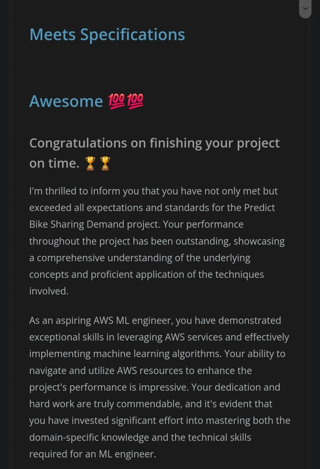 Shreya H S on LinkedIn: #udacity #aws #ai #ml #machinelearning #autogluon… Shreya H S on LinkedIn: #udacity #aws #ai #ml #machinelearning #autogluon…