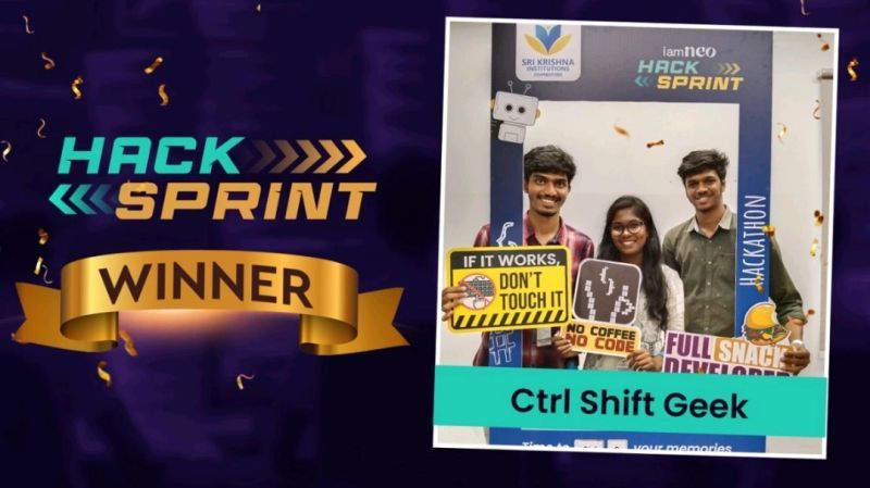 Navadin Nehru T on LinkedIn: #hackathon #ai #innovation #hacksprint # ... Navadin Nehru T on LinkedIn: #hackathon #ai #innovation #hacksprint # ...