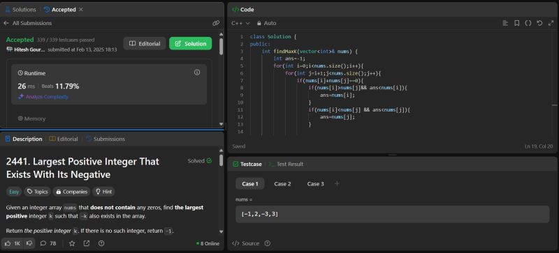 Hitesh Gourana on LinkedIn: #100daysleetcodeproblem #leetcode #coding # ... Hitesh Gourana on LinkedIn: #100daysleetcodeproblem #leetcode #coding # ...