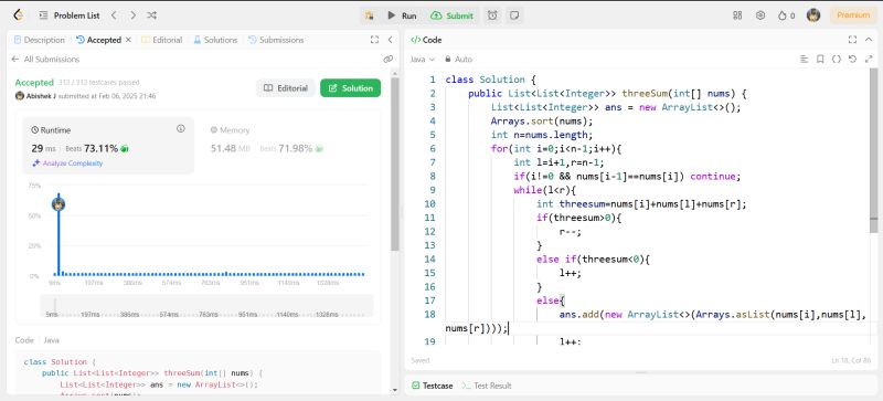 Hello connections, 100 days of LeetCode challenge - Day… | Abishek J Hello connections, 100 days of LeetCode challenge - Day… | Abishek J