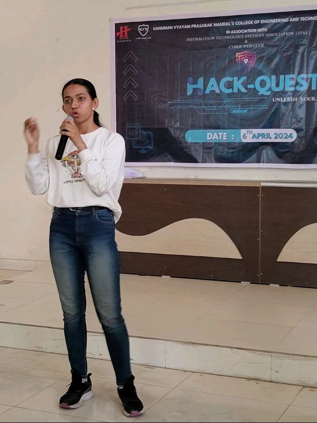 #codingskills #hackquest #hvpmcoet #techworkshop | Rasika Taware #codingskills #hackquest #hvpmcoet #techworkshop | Rasika Taware