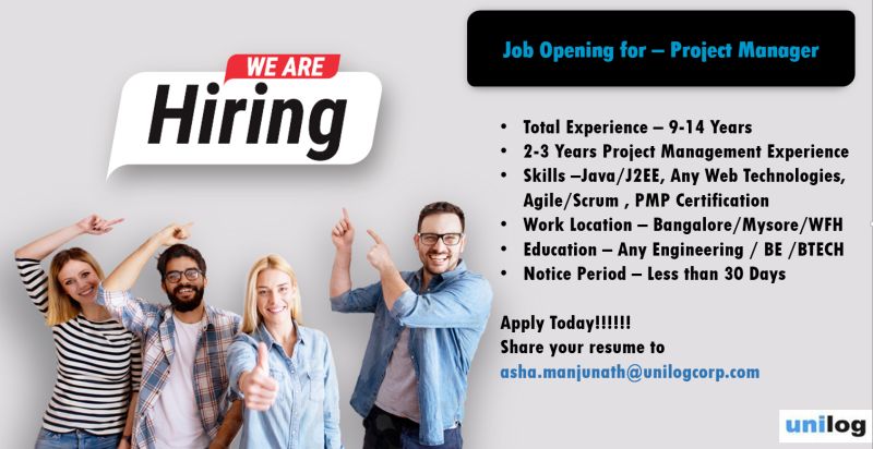 Asha Manjunath on LinkedIn: Hiring for Asha Manjunath on LinkedIn: Hiring for