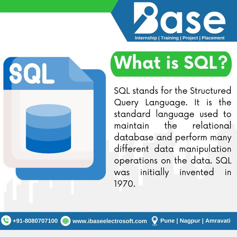 iBase Electrosoft LLP on LinkedIn: #sql #python #java #javascript # ... iBase Electrosoft LLP on LinkedIn: #sql #python #java #javascript # ...