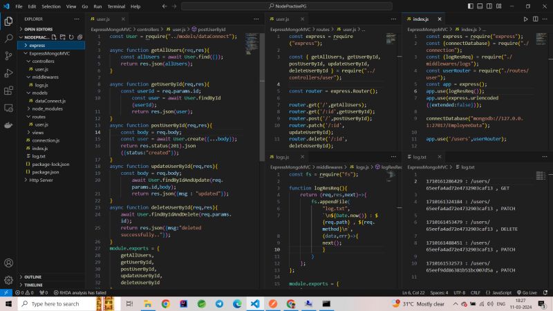 NodeJS Journey Update: Day 4 | Aditya Vamsi posted on the topic | LinkedIn NodeJS Journey Update: Day 4 | Aditya Vamsi posted on the topic | LinkedIn