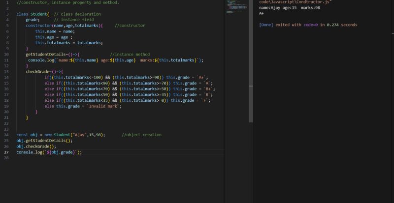 Gokul V on LinkedIn: OOPS in Javascript Gokul V on LinkedIn: OOPS in Javascript