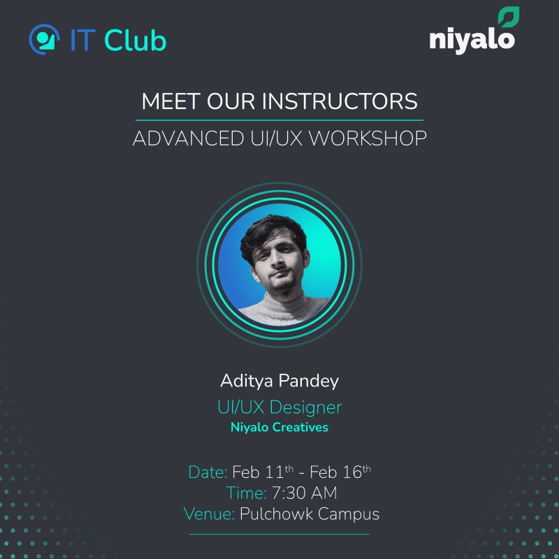 IT Club, Pulchowk Campus on LinkedIn: Introducing Mr. Aditya Pandey ... IT Club, Pulchowk Campus on LinkedIn: Introducing Mr. Aditya Pandey ...