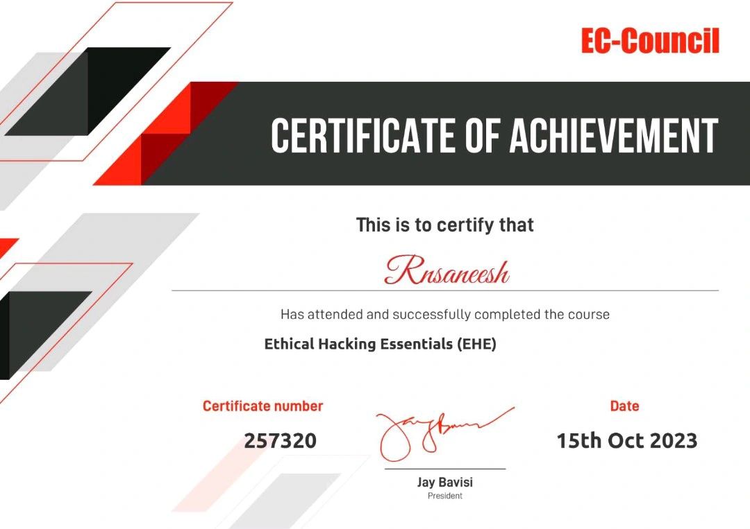 RNS Aneesh on LinkedIn: I am happy to share that i have obtained a new ... RNS Aneesh on LinkedIn: I am happy to share that i have obtained a new ...