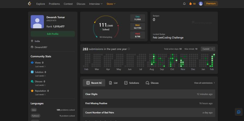 #leetcode #codingjourney #problemsolving #keeplearning | Devansh tomar #leetcode #codingjourney #problemsolving #keeplearning | Devansh tomar