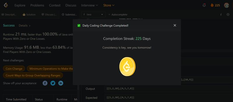 Sanjay Doss K on LinkedIn: #leetcode #codingjourney #progress Sanjay Doss K on LinkedIn: #leetcode #codingjourney #progress
