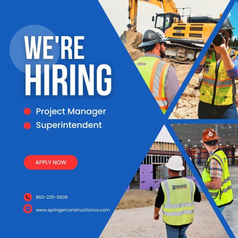 Springer Voss Construction on LinkedIn: #springerconstruction #hiring # ... Springer Voss Construction on LinkedIn: #springerconstruction #hiring # ...