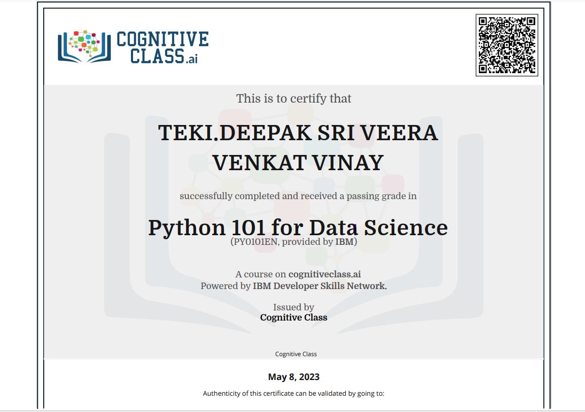 Deepak Vinay on LinkedIn: #technicalhub #cognitiveclass #ibm Deepak Vinay on LinkedIn: #technicalhub #cognitiveclass #ibm