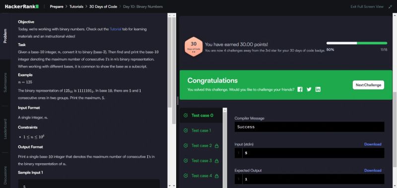 Vishwa N on LinkedIn: #hackerrank #30daysofcode #hackerrank #java # ... Vishwa N on LinkedIn: #hackerrank #30daysofcode #hackerrank #java # ...
