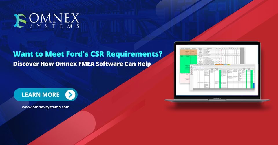 Omnex Systems Europe on LinkedIn: #csr #ford #fmea #software # ... Omnex Systems Europe on LinkedIn: #csr #ford #fmea #software # ...