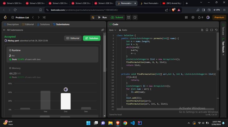 Akshay Pant on LinkedIn: 100 days DSA revision challenge. Day 15/100 ... Akshay Pant on LinkedIn: 100 days DSA revision challenge. Day 15/100 ...