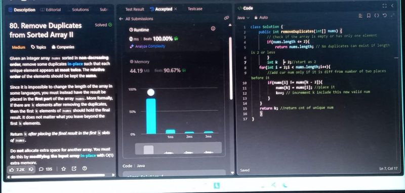 Khushi Pandey on LinkedIn: #codingjourney #leetcode #techskills # ... Khushi Pandey on LinkedIn: #codingjourney #leetcode #techskills # ...