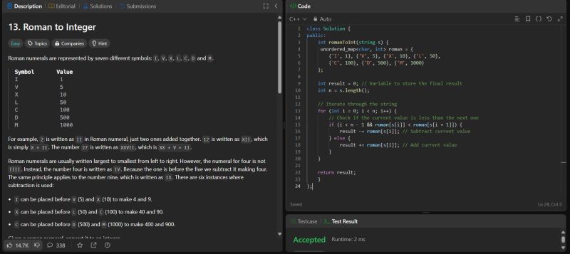 Deepak Chand on LinkedIn: #leetcode #problemsolving #day4 # ... Deepak Chand on LinkedIn: #leetcode #problemsolving #day4 # ...